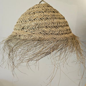 Straw Ball Pendant Light, Straw Lampshade - Etsy