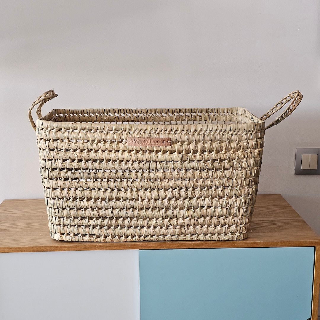 Wicker Basket Without Lid ,wicker Toy Box , Storage Basket , Toy Trunk ...