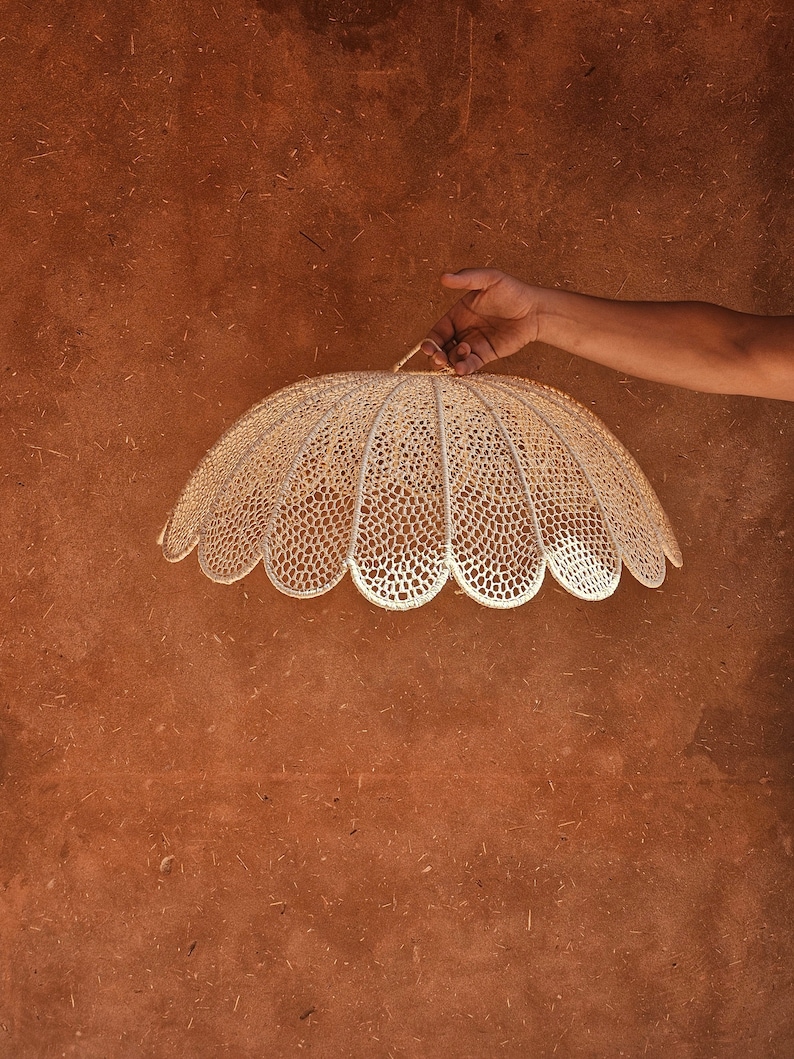 Raffia Pendant Light , Hanging Lamp Shade in Raffia - Etsy UK