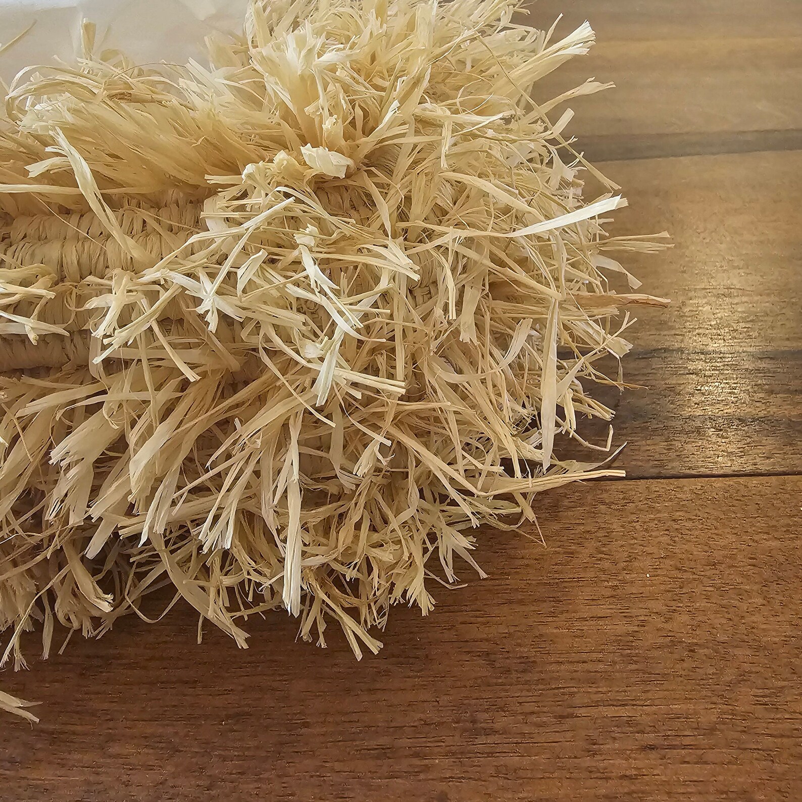 Handcrafted Raffia Tissue Box: Rustic Home Decor - Etsy