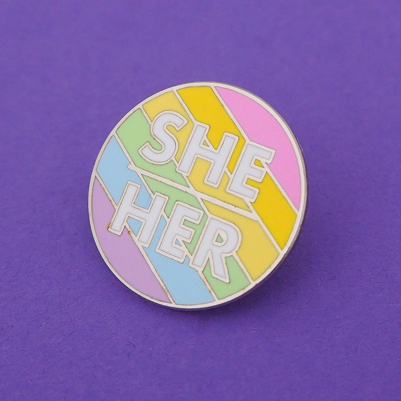 Rainbow Pins - Etsy