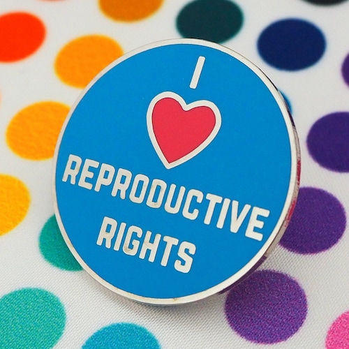 I Love Reproductive Rights Enamel Pin Human Rights Pin - Etsy