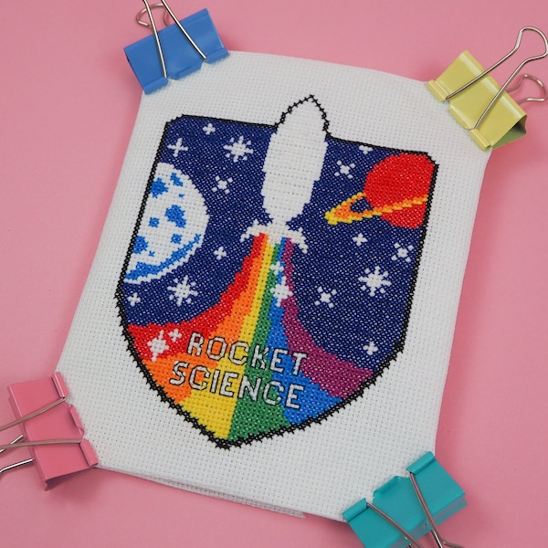 Science Cross Stitch - Etsy