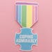 Coping Admirably Vinyl Sticker - Etsy