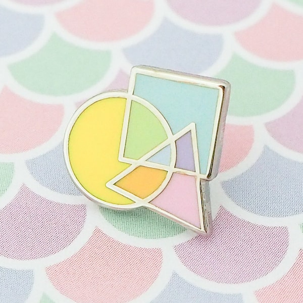 Pastel Enamel Pin - Etsy