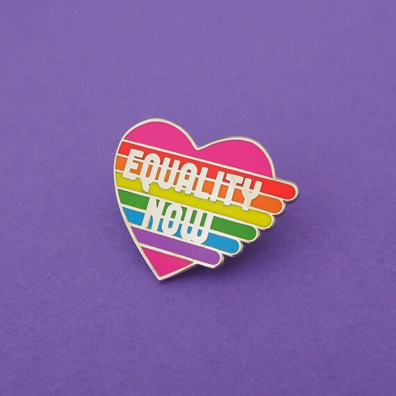 Equality Now Enamel Pin - Etsy