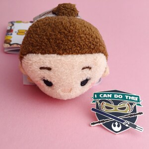 I Can Do This Enamel Pin Badge - Star Wars Rey Pin - Positivity Pin - Etsy