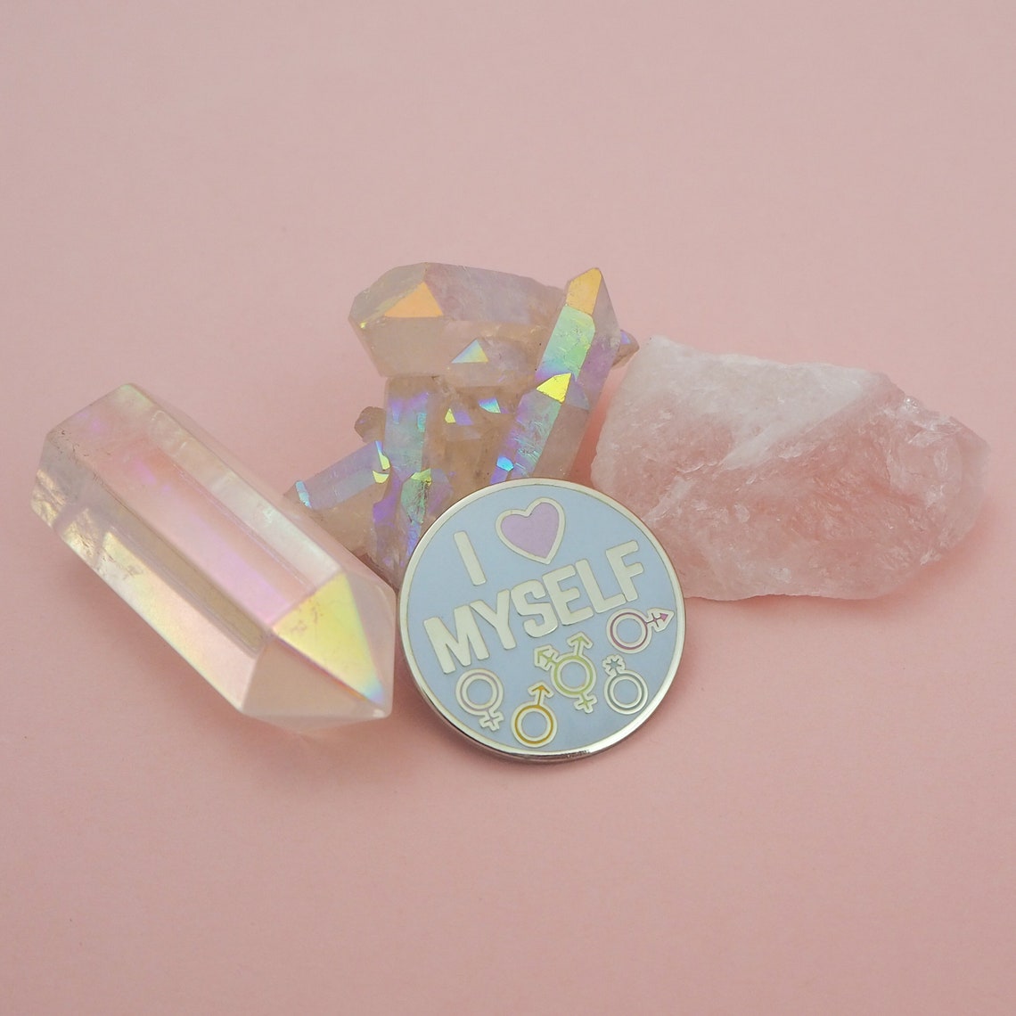 I Love Myself Enamel Pin Badge Lapel Pin | Etsy