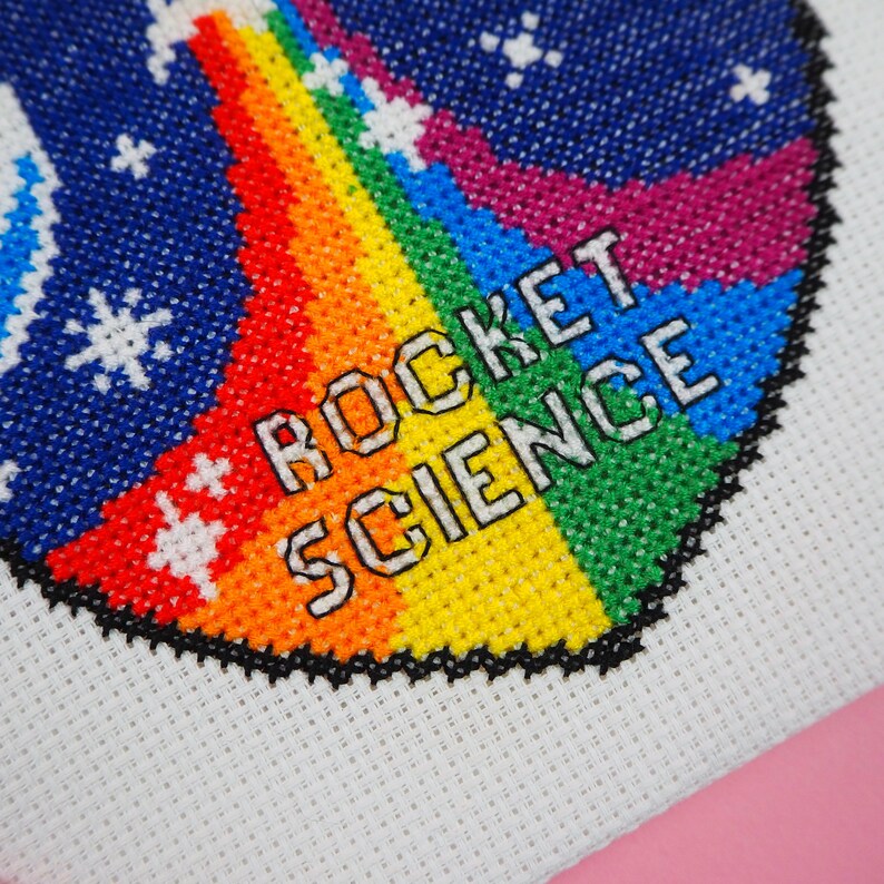 Rocket Science Cross Stitch Pattern PDF Instant Download - Etsy