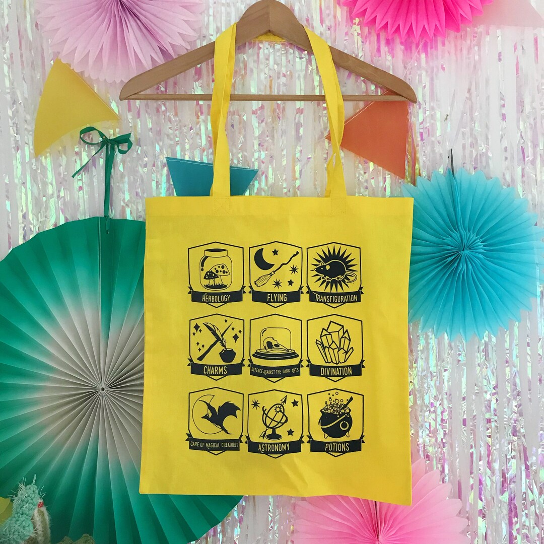 Wizard Class Tote Bag - 4 Colours - Etsy