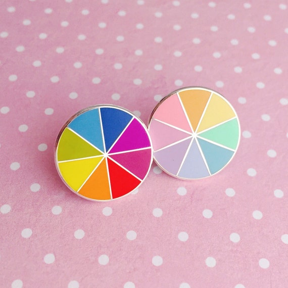 Pastel Color Wheel Background