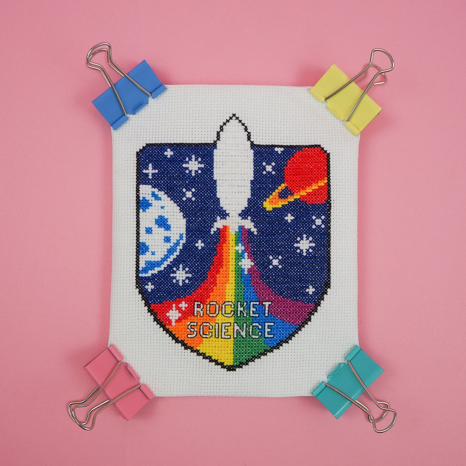 Rocket Science Cross Stitch Pattern PDF Instant Download | Etsy