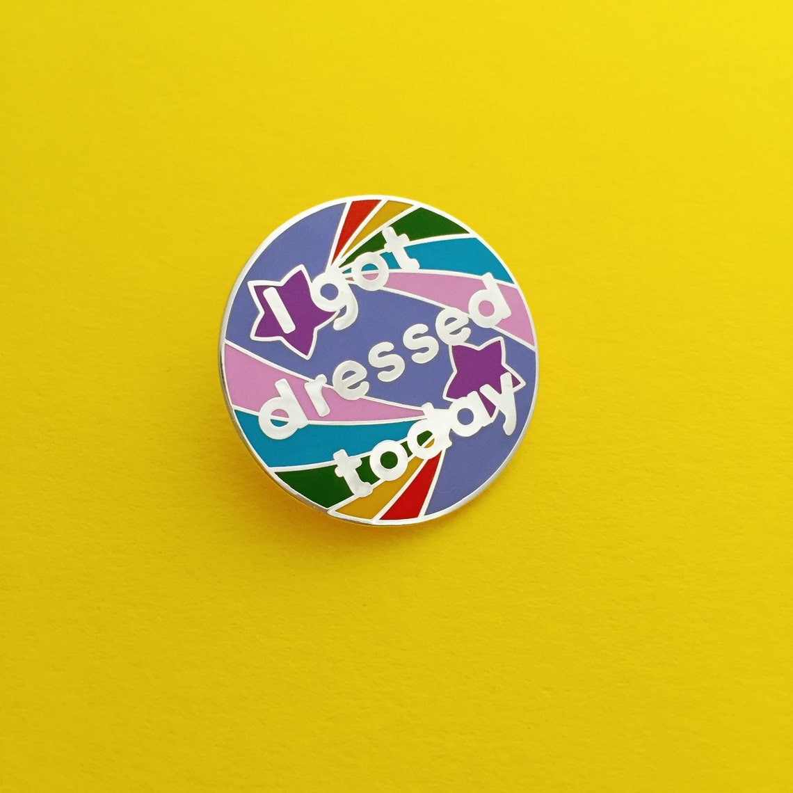 I Got Dressed Today Enamel Pin Badge Adult Achievement - Etsy Australia