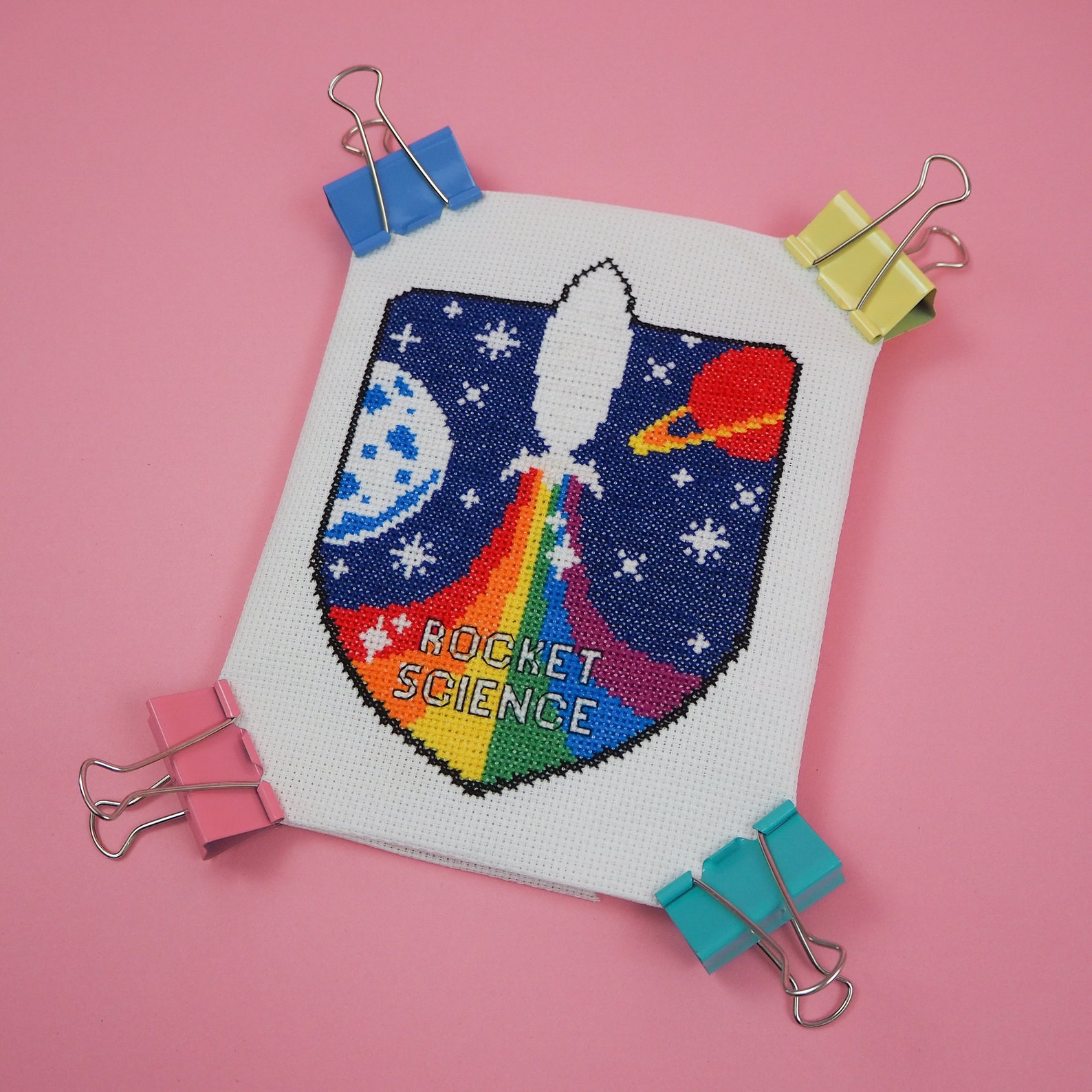 Rocket Science Cross Stitch Pattern PDF Instant Download | Etsy