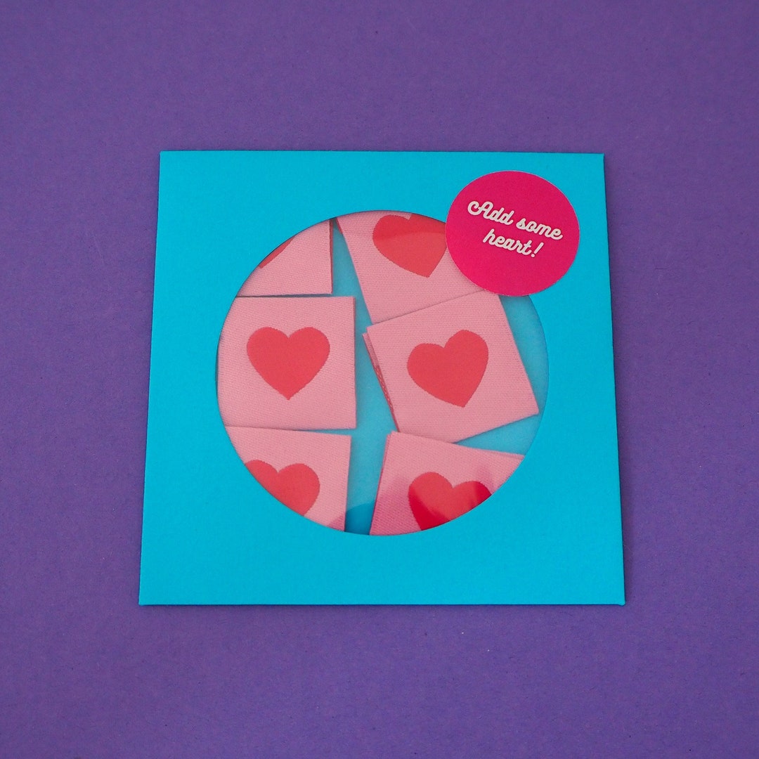 Heart Clothing Labels Pack - Etsy