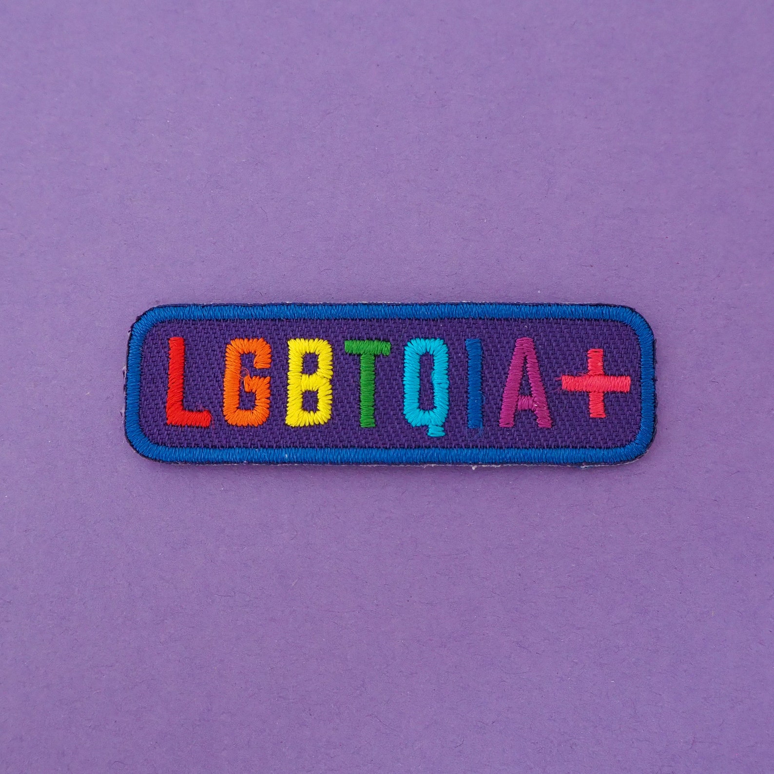 LGBTQIA Rainbow Iron on Patch LGBTQ Patch Queer Patch - Etsy