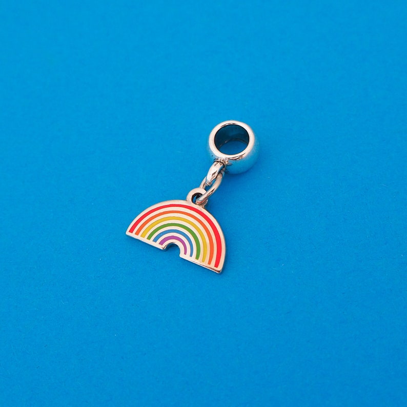 Bright Rainbow Charm - Etsy