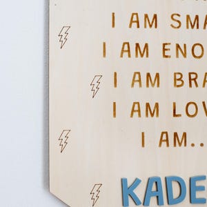 Kids Positive Affirmation Sign for Kids Boys Room - Etsy