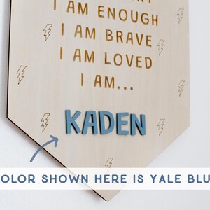 Kids Positive Affirmation Sign for Kids Boys Room - Etsy