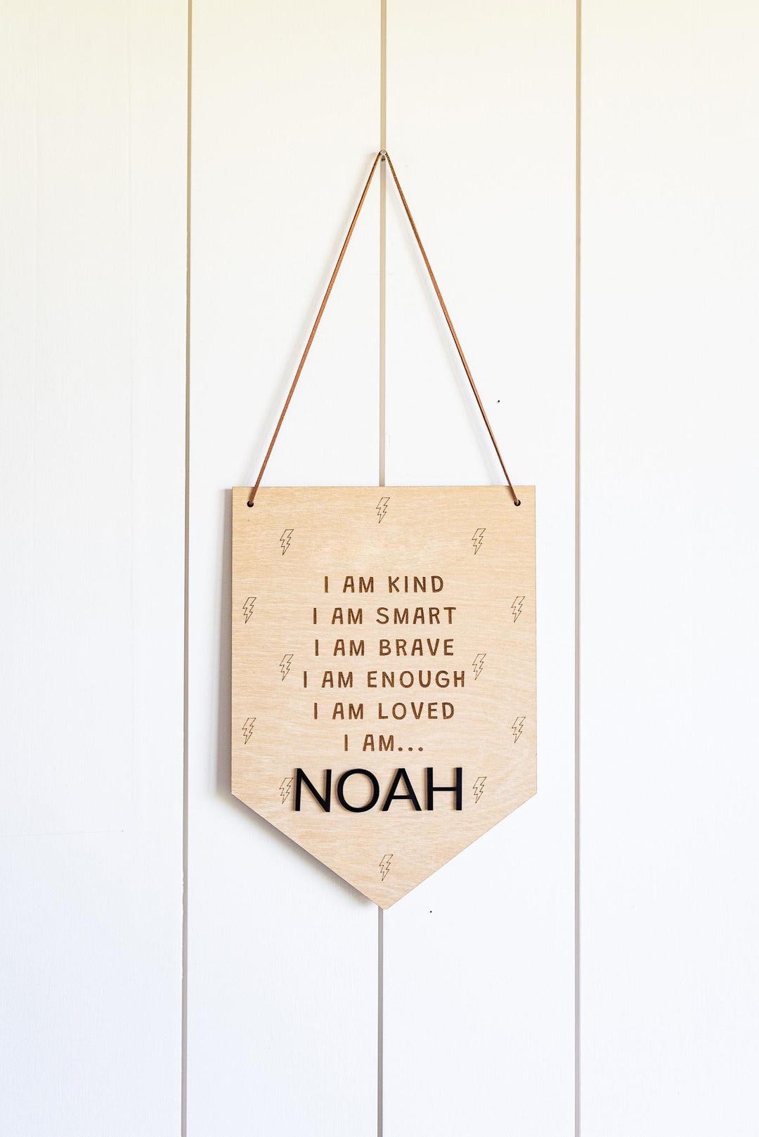 Kids Positive Affirmation Sign for Kids Boys Room - Etsy