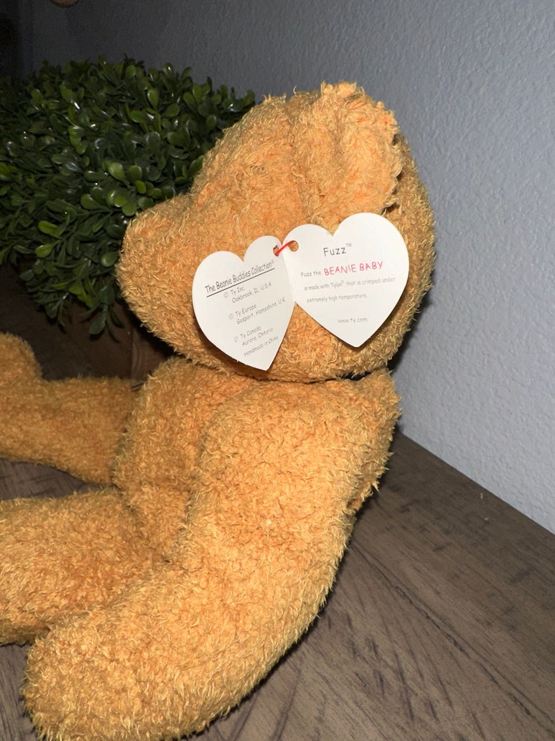 Fuzz the Beanie Baby - Etsy