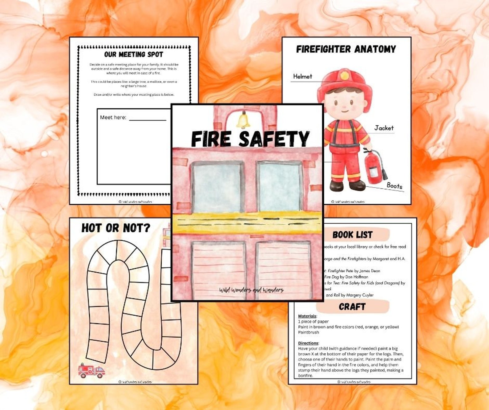 Fire Safety Unit and Activities - Etsy