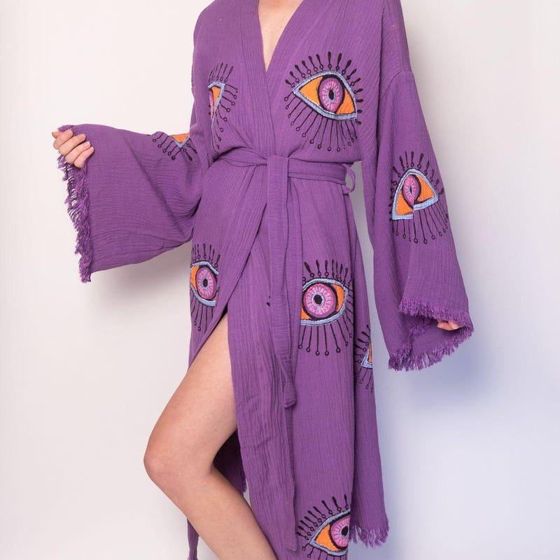 Boho Kaftans Robe - Etsy