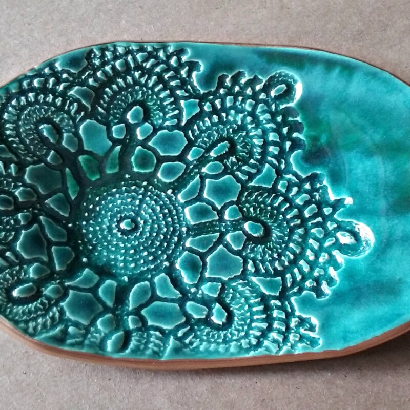 Lace Pottery - Etsy