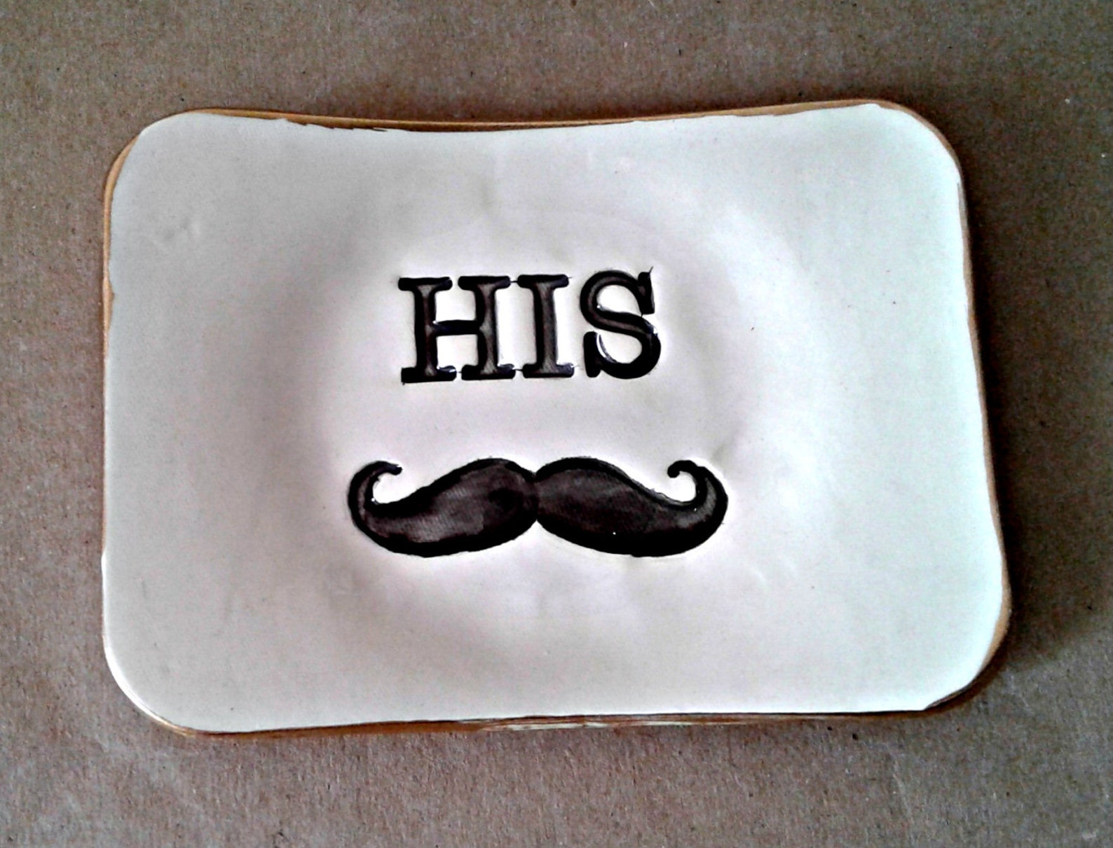 Ceramic Key and Coin Catcher Trinket Dish Gift for Him Change - Etsy