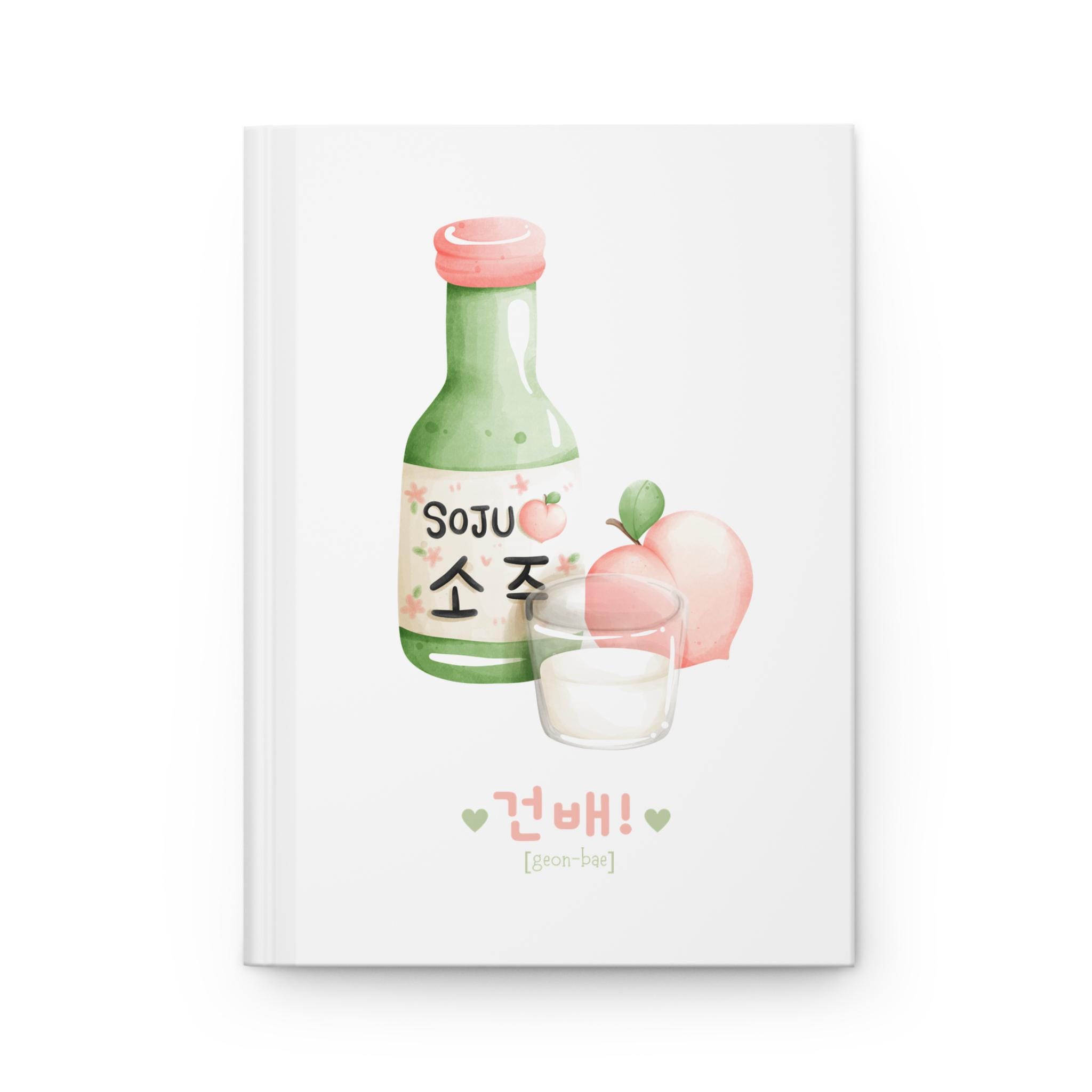 Korean Soju Appreciation Hardcover Journal Matte cheers - Etsy