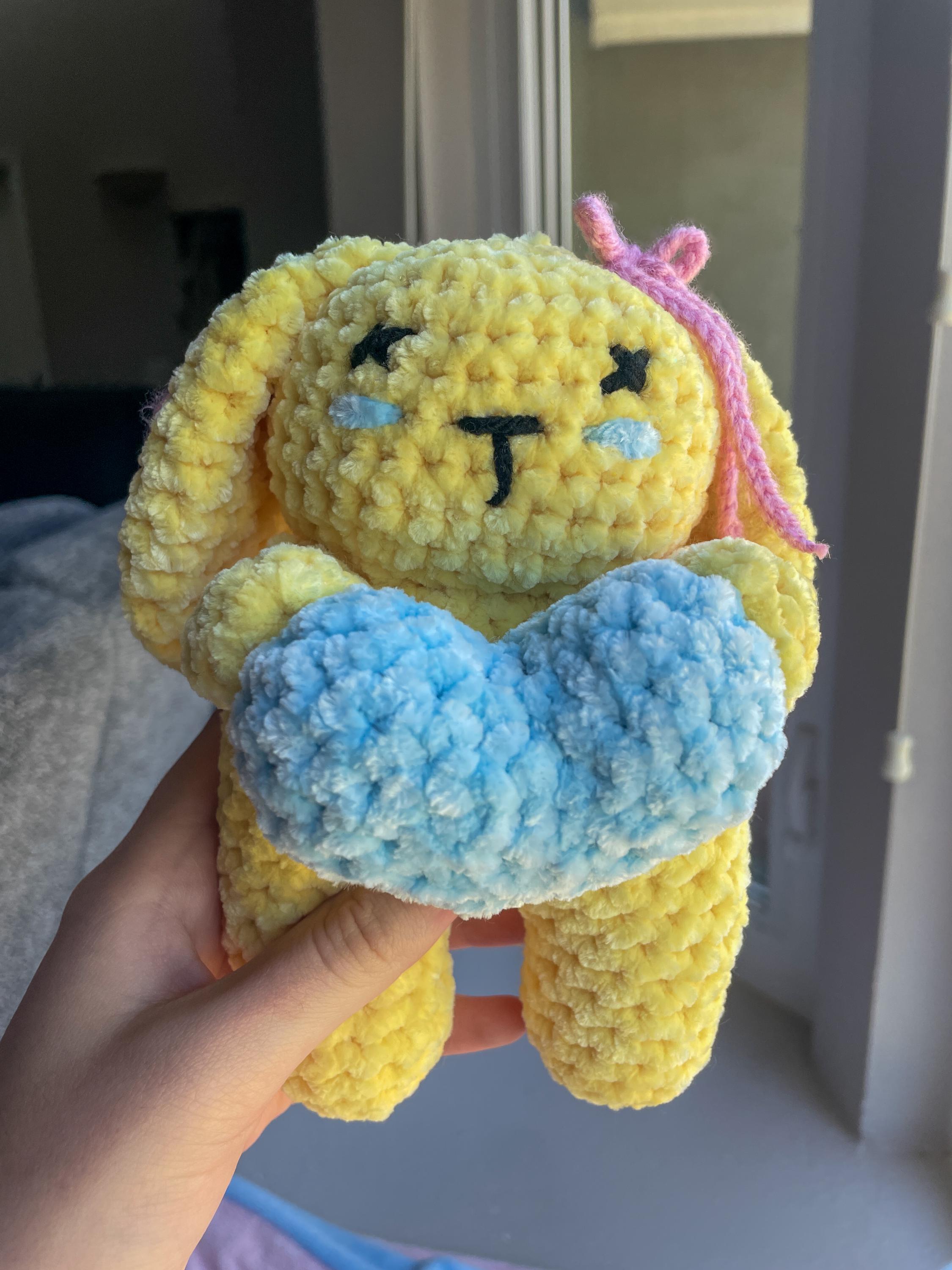 LGBT+ Pride Crochet Bunny Plushie - Etsy