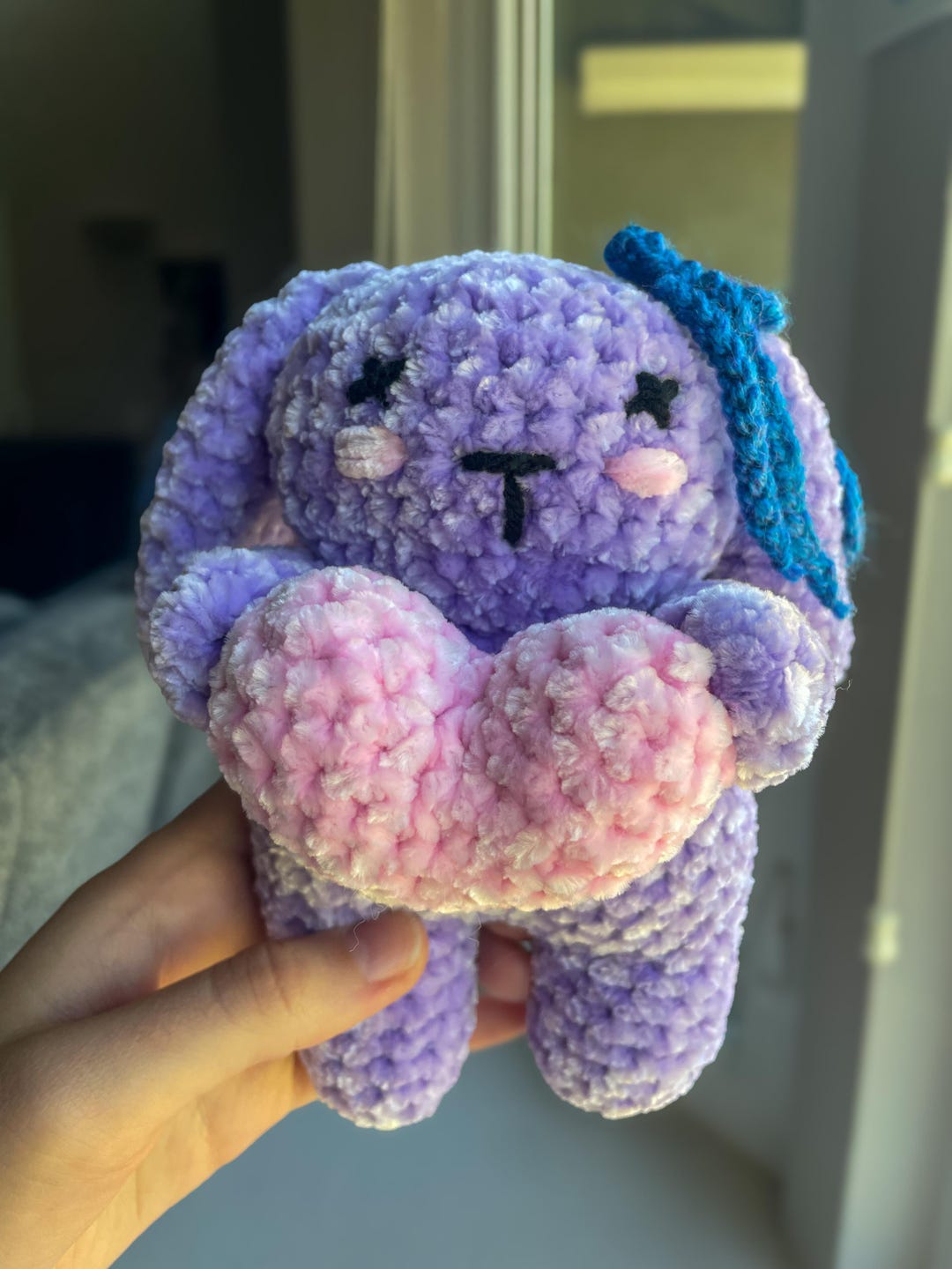 LGBT+ Pride Crochet Bunny Plushie - Etsy