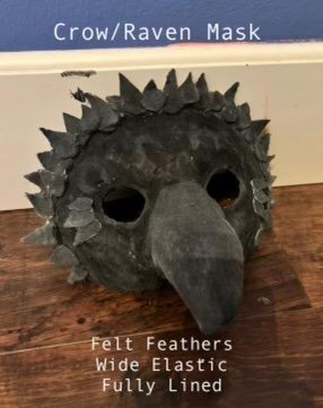 Crow/raven Mask Premade - Etsy