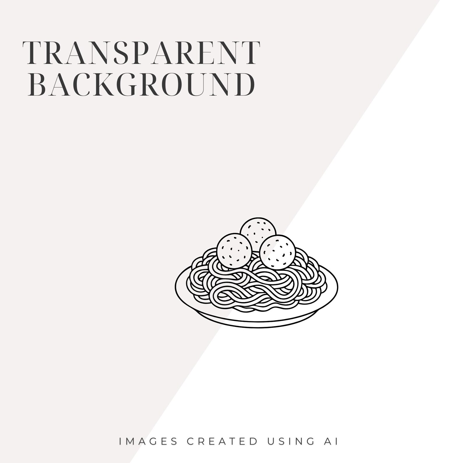 Cute Italy Svgs, Black & White Monoline Line Art Icons of Food ...