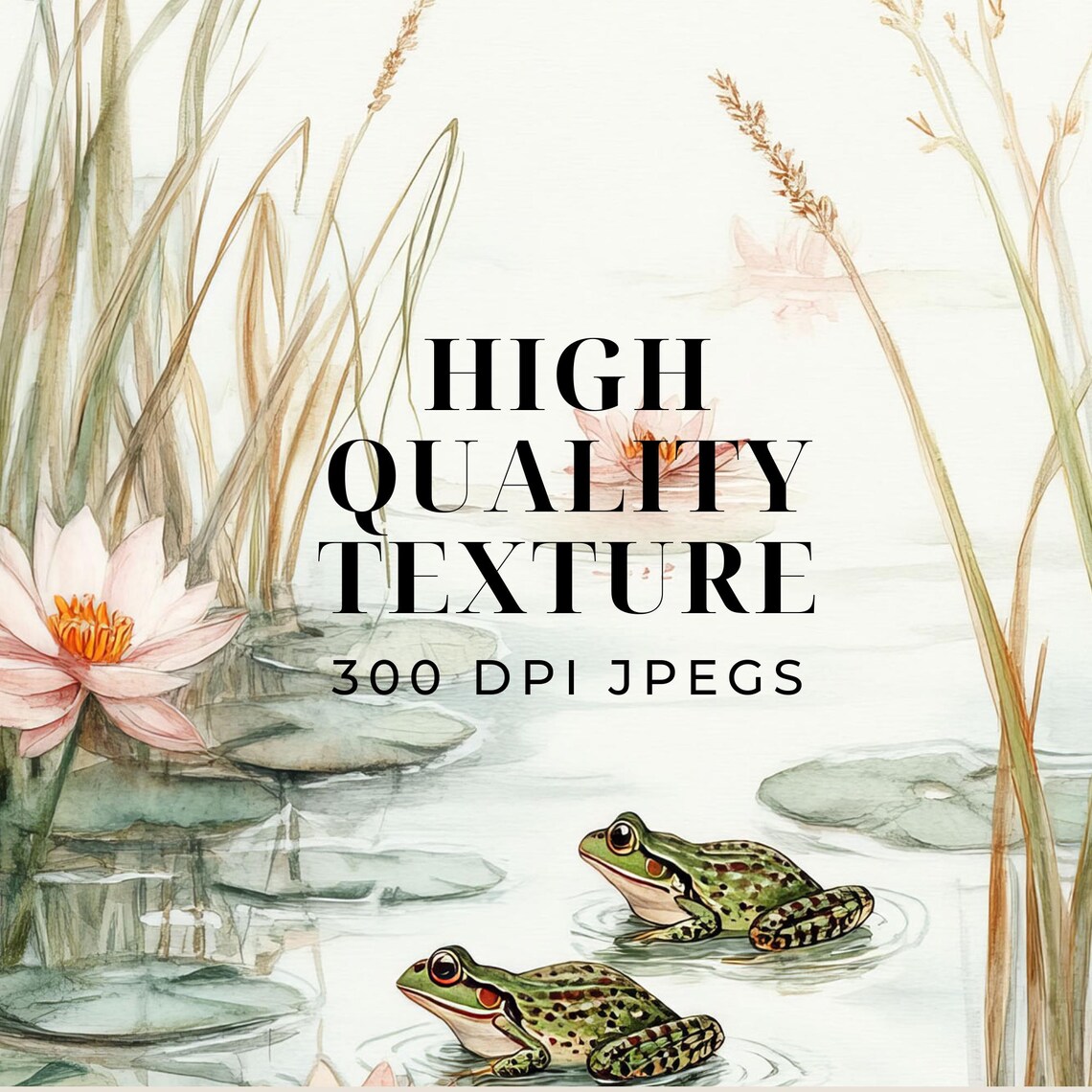 Swamp Landscapes Textures, Instant Download, Watercolor Backgrounds ...