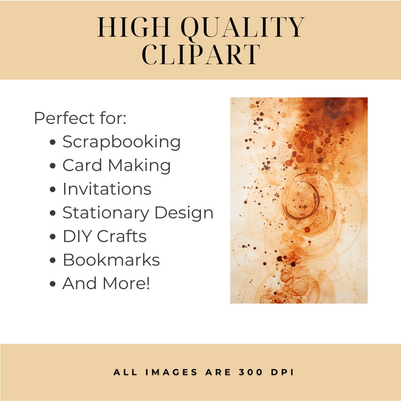 Coffee Stains Texture Bundle: Roast Stains Textures, Café Chic ...