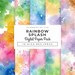 Rainbow Splash Digital Papers, Instant Download, Seamless Bright ...