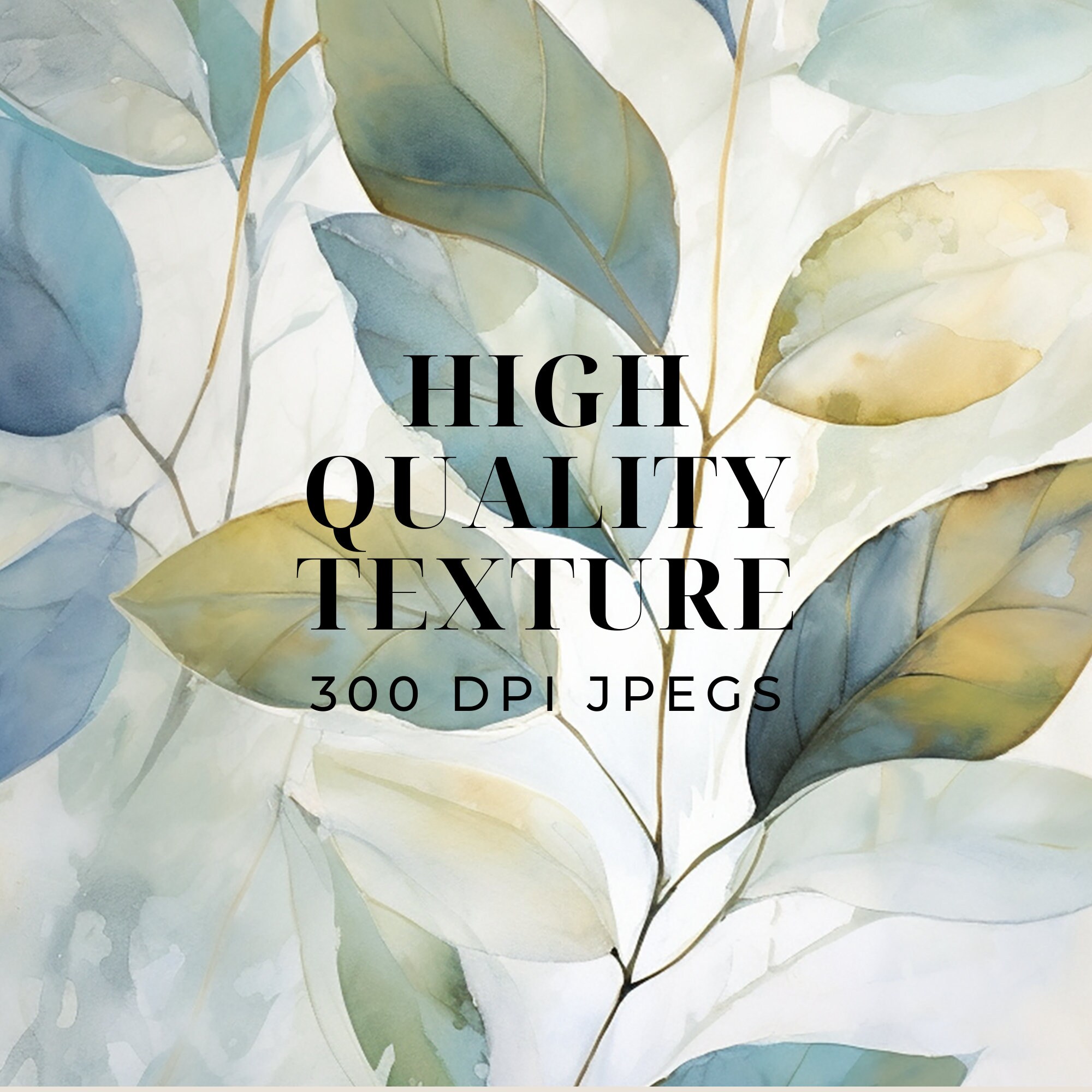 Sage Green Leaves: Eucalyptus Leaf Texture Pack INSTANT DOWNLOAD ...