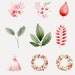 Cute Strawberry Baby Girl Clipart INSTANT DOWLOAD Watercolor ...