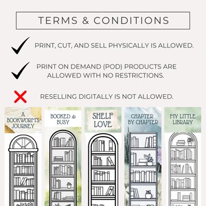 Booktracker Bookmarks INSTANT DOWNLOAD Reading Log Page Marker ...