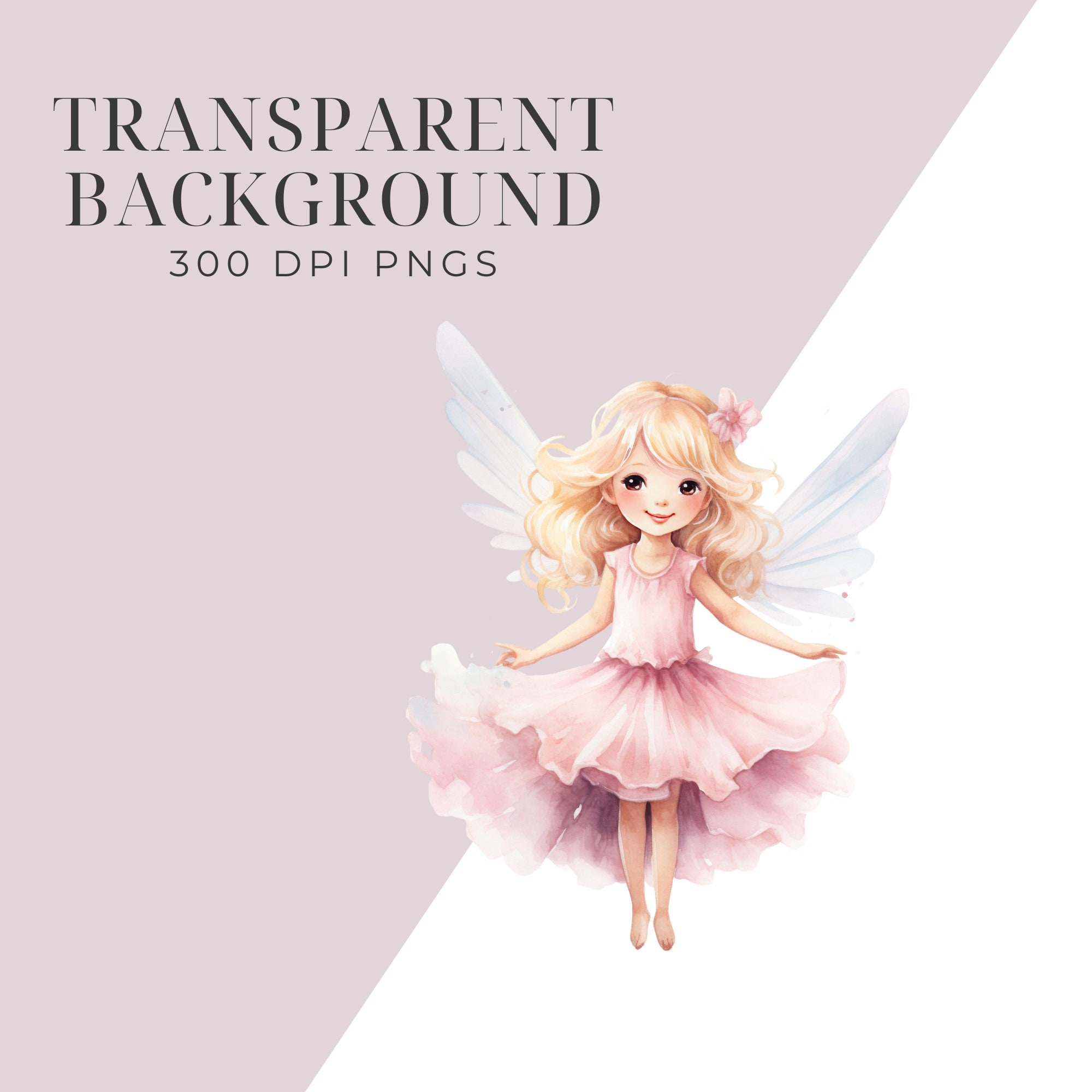 Enchanted Garden Fairy Clipart INSTANT DOWNLOAD Fantasy Clipart ...