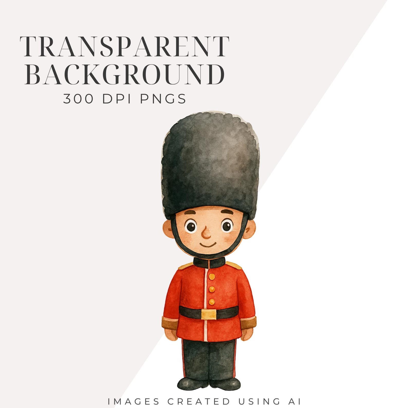 Cute London Clipart, Instant Download, Big Ben, Guards, Phone Box ...