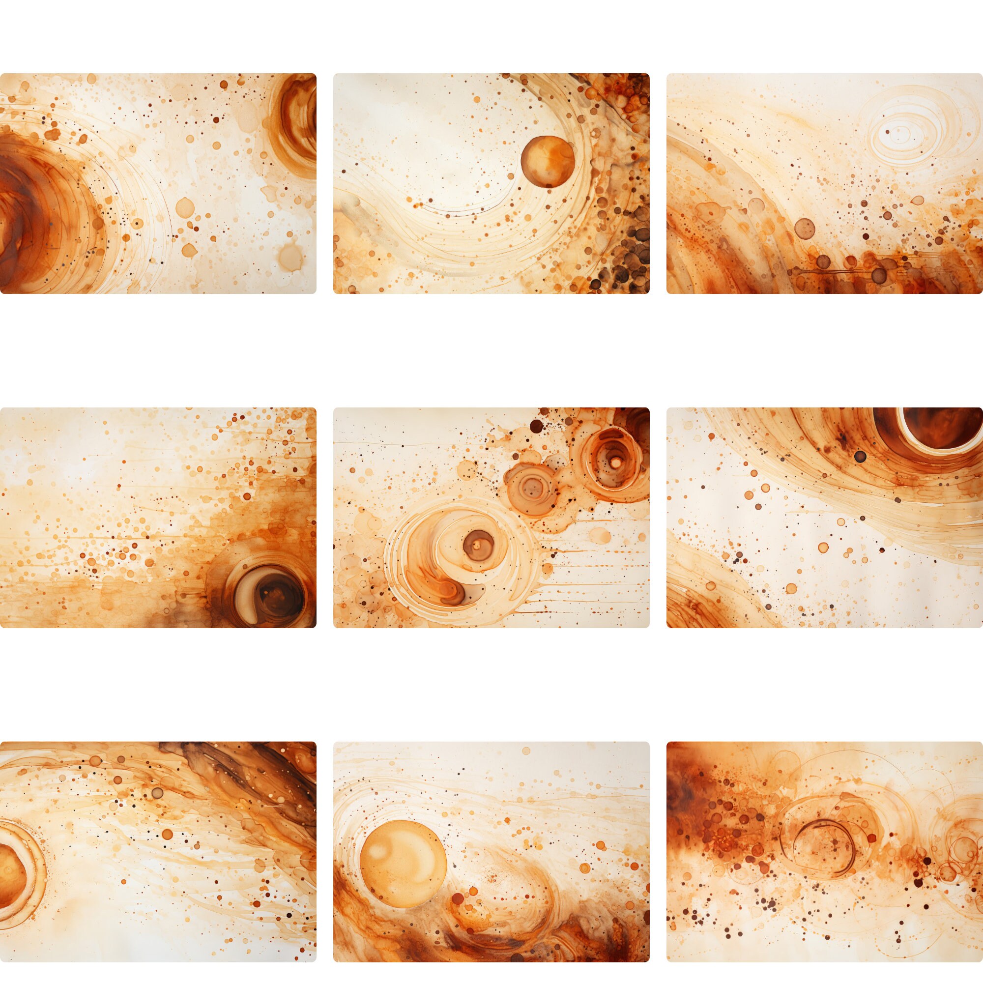 Coffee Stains Texture Bundle: Roast Stains Textures, Café Chic ...