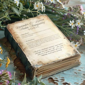 Love Potion Junk Journal Papers, Vintage Love Potions Scrapbook Pages ...