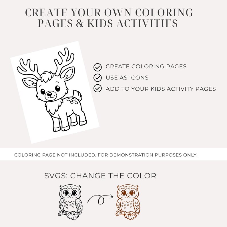 Arctic Animals Svgs, Polar Bear Penguin Narwhal Black & White Line Art ...