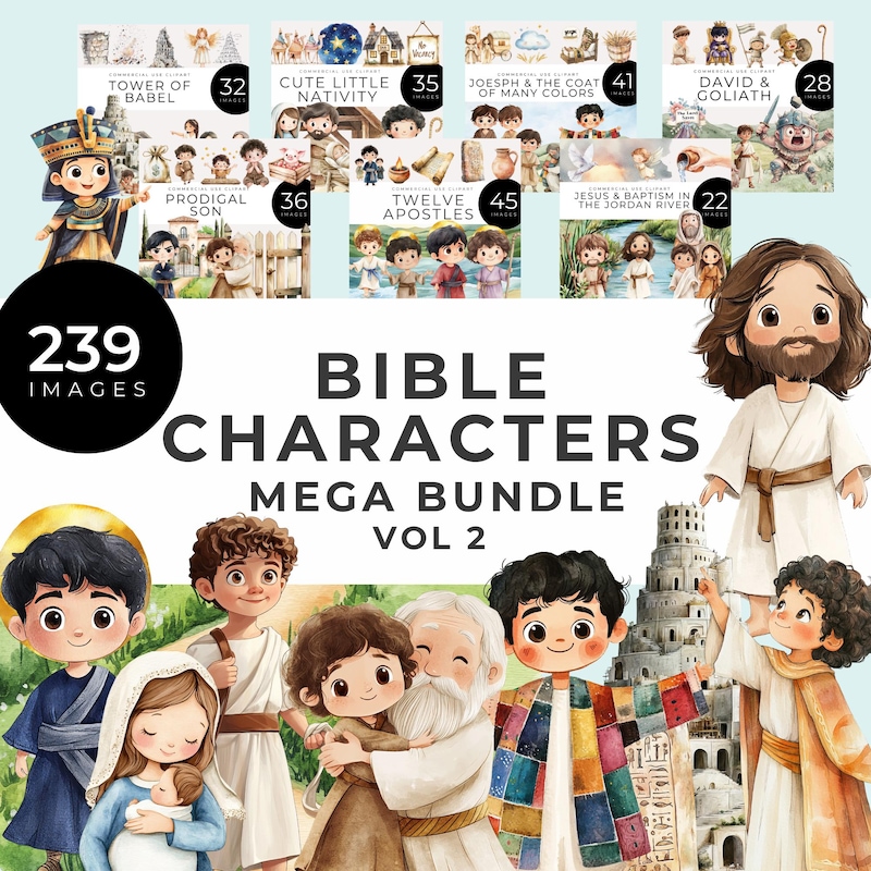 Apostle Clip Art - Etsy