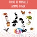 Educational Animal Game - Printable PDF With Difficulty Levels ...