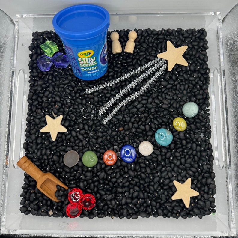Outer Space Sensory Bin, Outer Space Sensory Kit, Outer Space Sensory ...
