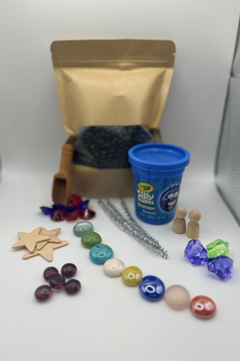Outer Space Sensory Bin, Outer Space Sensory Kit, Outer Space Sensory ...
