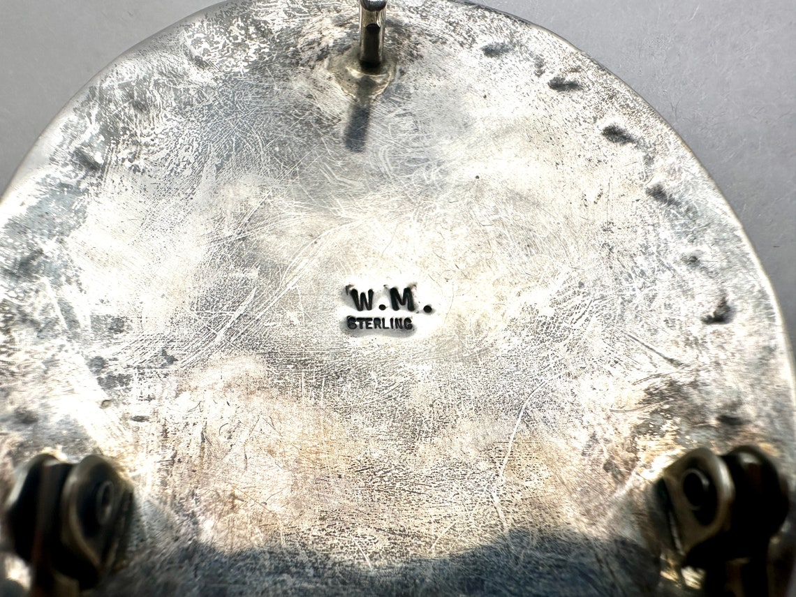 Vintage Navajo Native American Sterling Silver Turquoise Red Coral ...